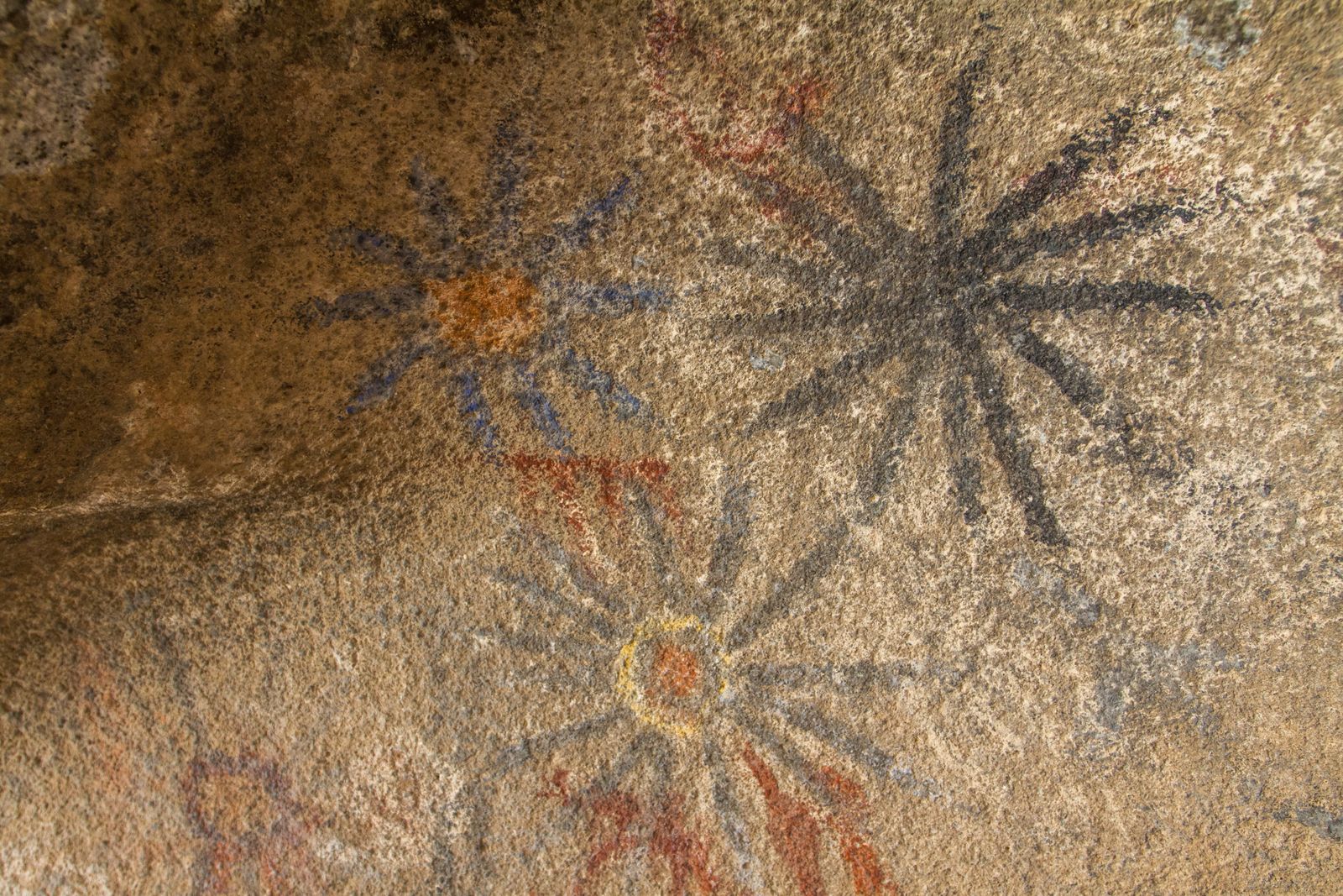 Blue Sun Pictograph Cave